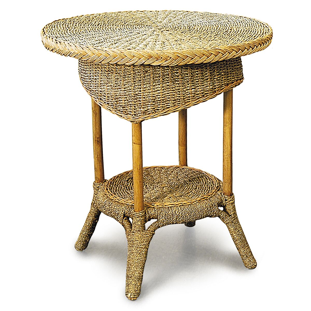 Syracuse Seagrass Table - Cane Wicker Industries
