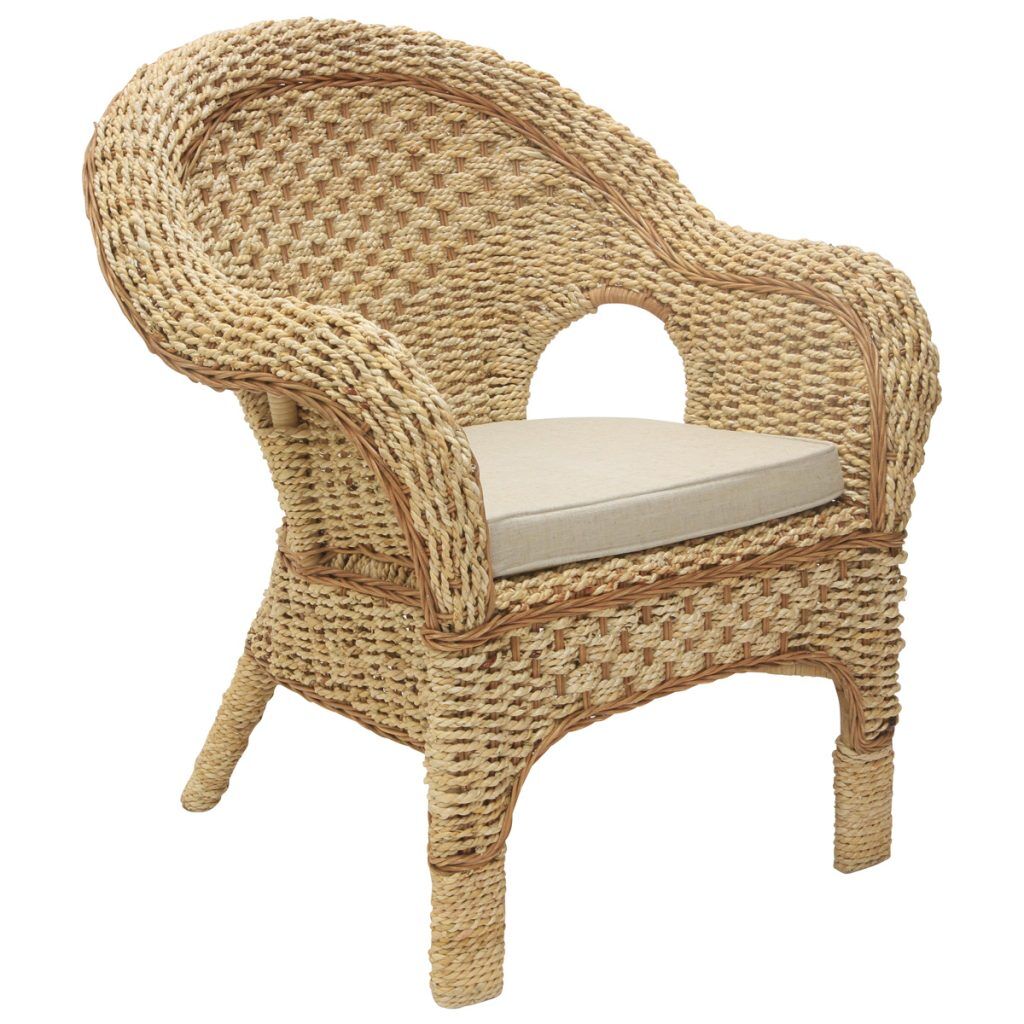 Steamer Chair with Footrest - Cane Wicker Industries